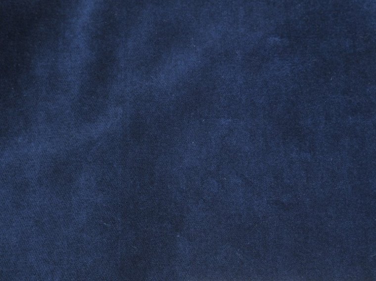 Stunning Indigo Blue Velvet Fabric, Soft as Silk, Wears Like Iron ...