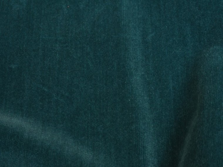 Wonderful Deep Turquoise Mulberry Velvet Made of 100% Cotton ...