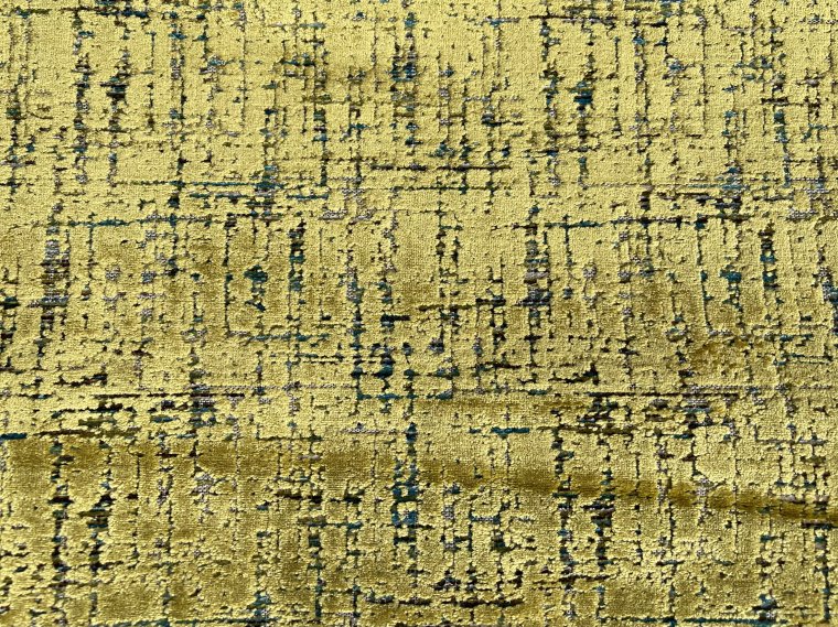 Chartreuse Green / gold Imported Velvet Fabric for Upholstery, Bedroom etc